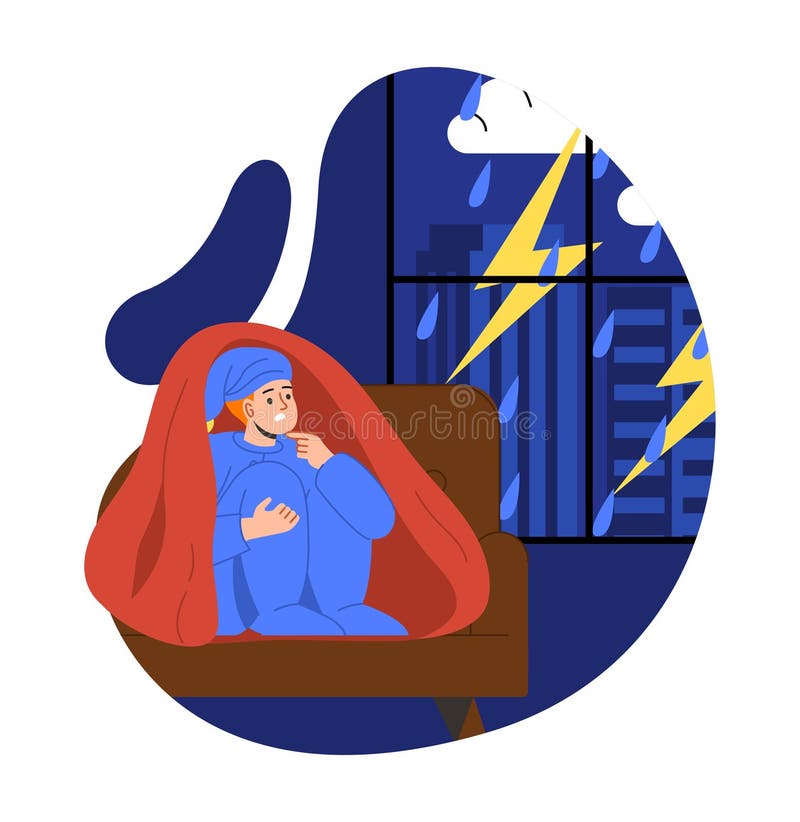 Hiding Scared Clipart