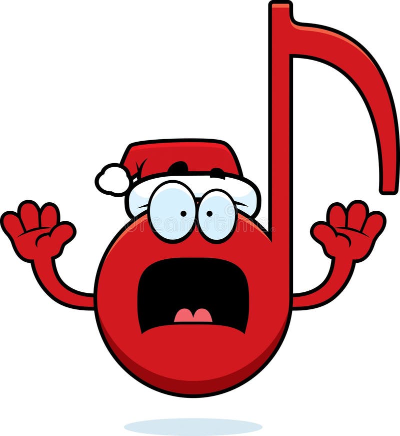 Scared Santa Claus stock vector. Illustration of fear - 14533321