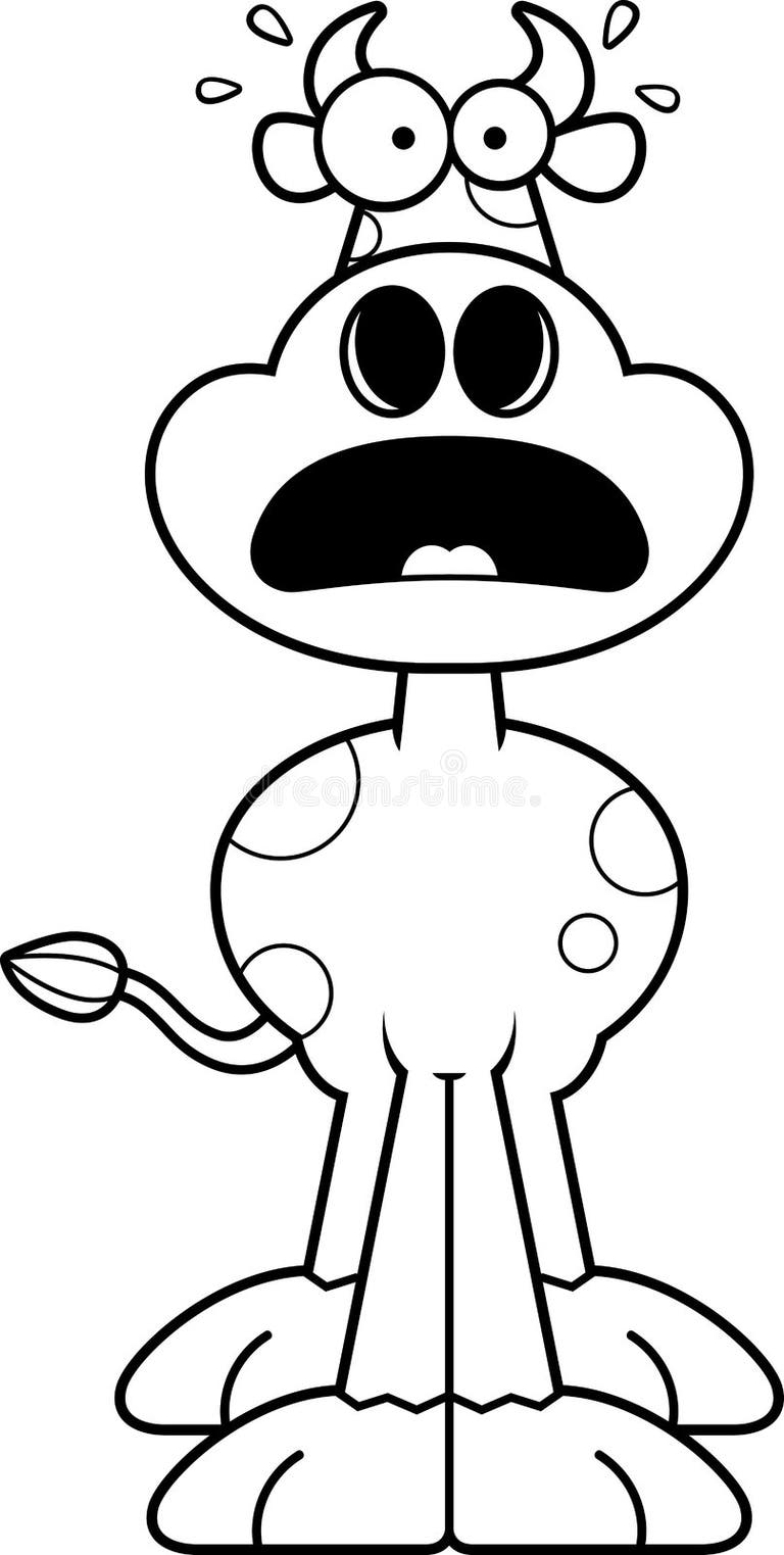 Scared Cow Stock Illustrations – 115 Scared Cow Stock Illustrations ...