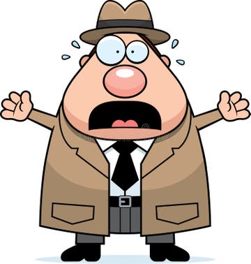 Scared Detective Stock Illustrations – 135 Scared Detective Stock ...
