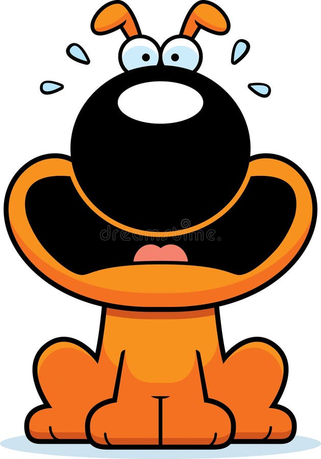 Cartoon Dog Panicking Stock Illustrations – 22 Cartoon Dog Panicking ...