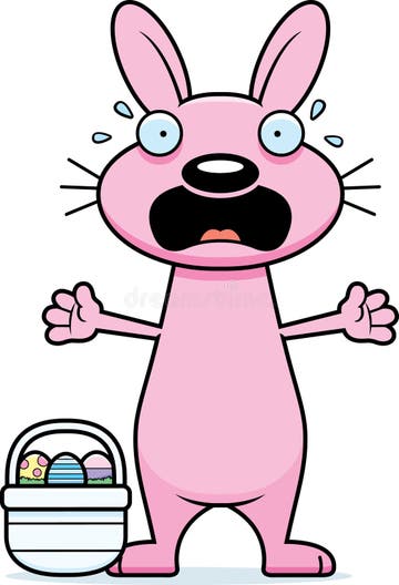 Scared Rabbit Stock Illustrations – 425 Scared Rabbit Stock ...