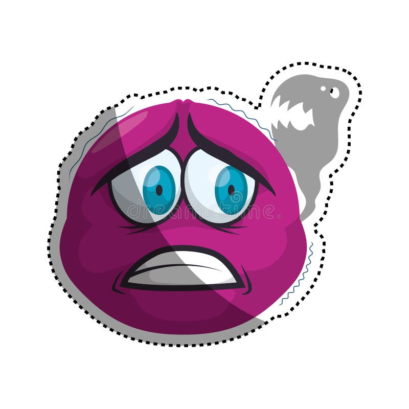 Cartoon Kid Scared Face Stock Illustrations – 560 Cartoon Kid Scared ...