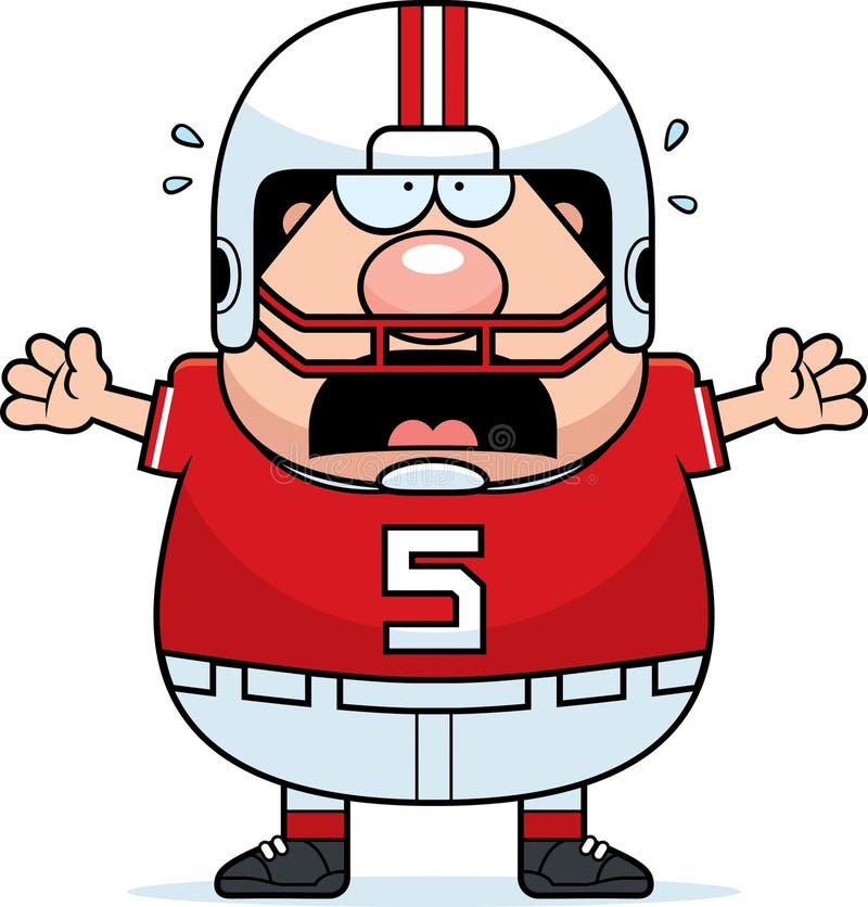 Scared Referee stock vector. Illustration of uniform - 15054635