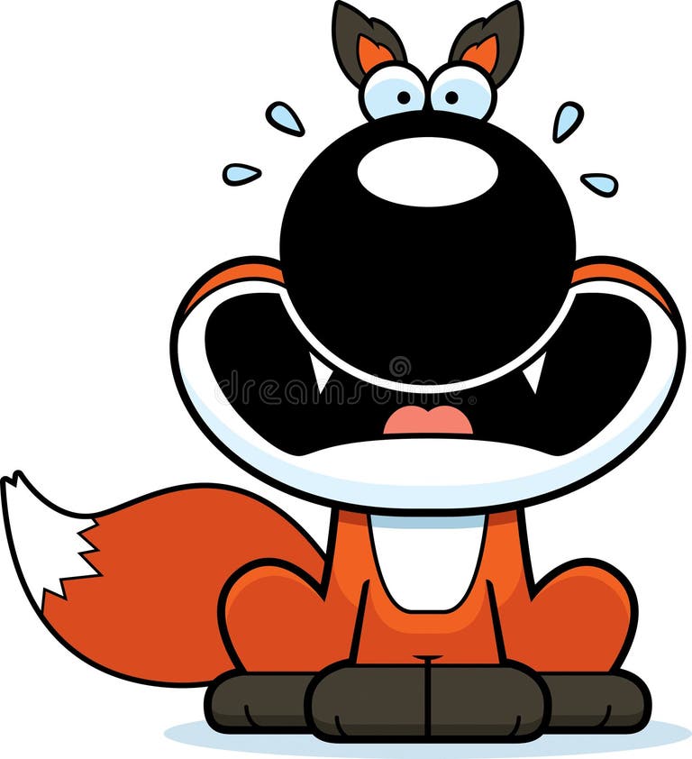 Cartoon Panicking Fox Stock Illustrations – 4 Cartoon Panicking Fox ...