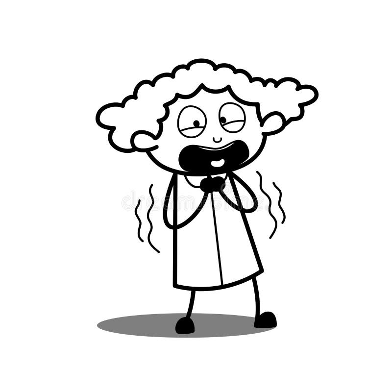 Cartoon Kid Scared Face Stock Illustrations – 560 Cartoon Kid Scared ...