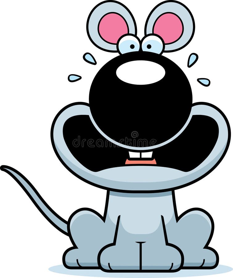 Scared Cartoon Mouse stock vector. Illustration of upset - 51461458 Scared Cartoon Mouse stock vector. Illustration of upset - 51461458