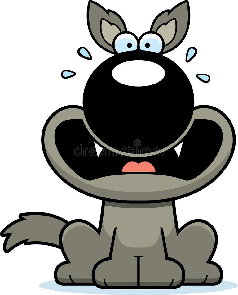 Scared Wolf Stock Illustrations – 169 Scared Wolf Stock Illustrations ...
