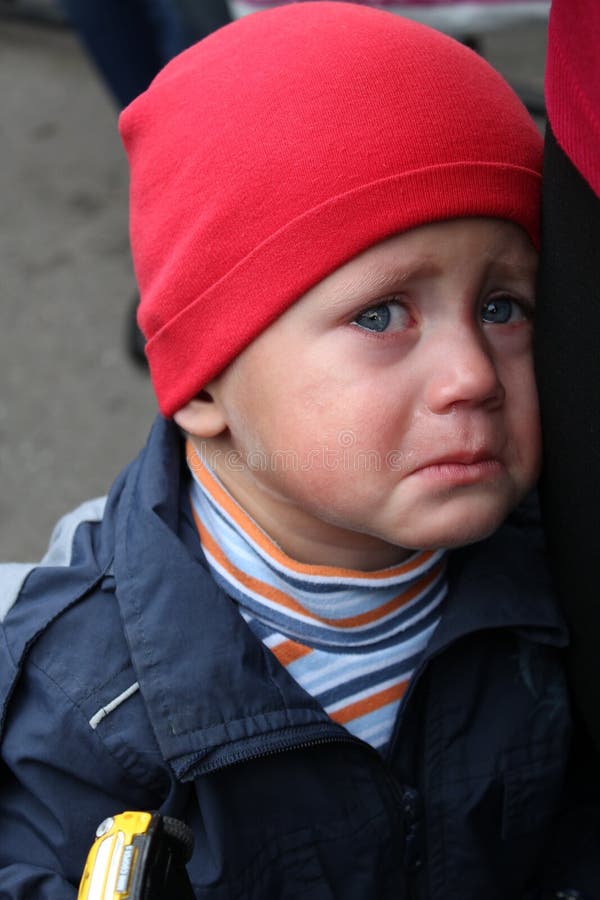 A Scared Child Stock Photography - Image: 21523002