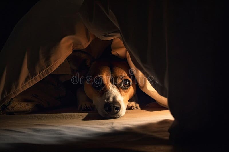 Dog Under Bed Stock Illustrations – 140 Dog Under Bed Stock ...