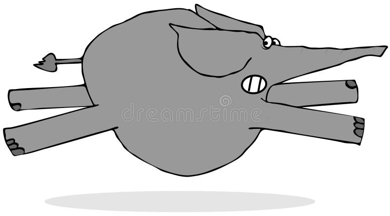 Scared Elephant Stock Illustrations – 132 Scared Elephant Stock ...