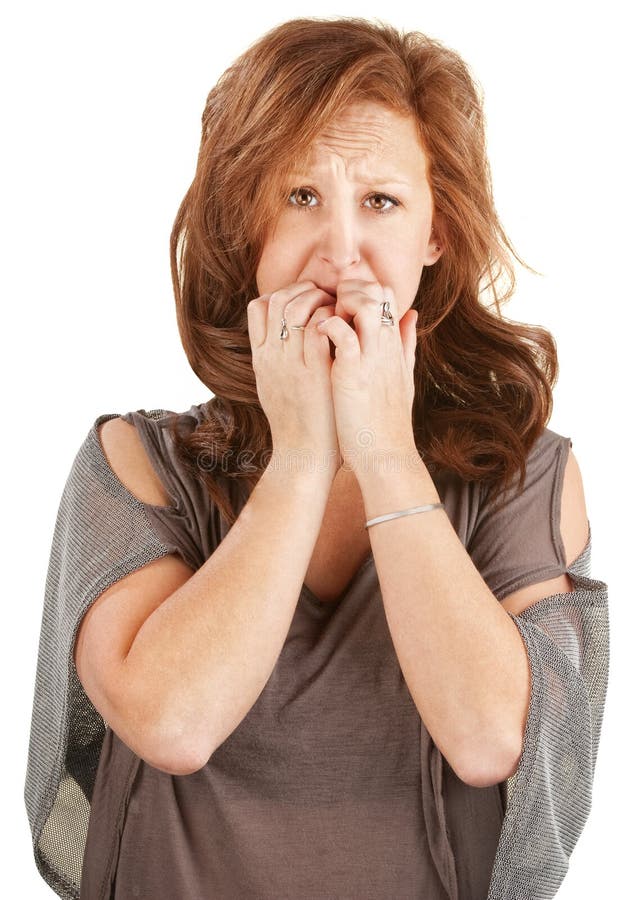 Woman worrying stock image. Image of hurt, domestic, scared - 544271