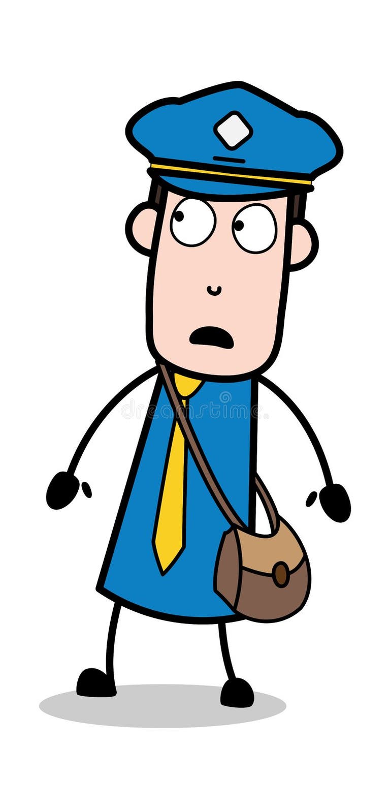 Confused Postman Stock Illustrations – 48 Confused Postman Stock ...