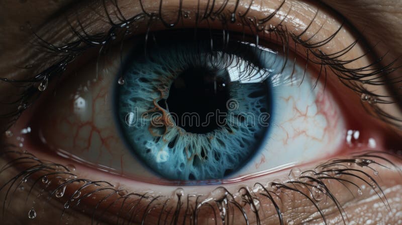 Scared Eyes: Hyperrealistic Surrealism with Unreal Engine 5 Stock ...