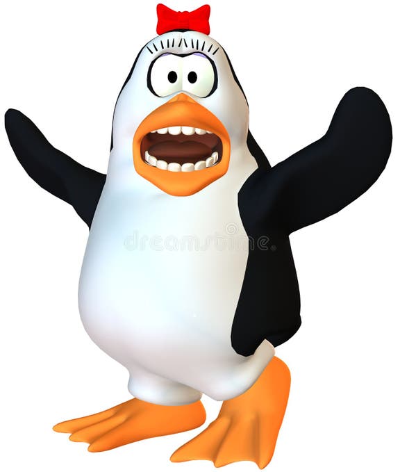 Cartoon Scared Penguin Stock Illustrations – 54 Cartoon Scared Penguin ...
