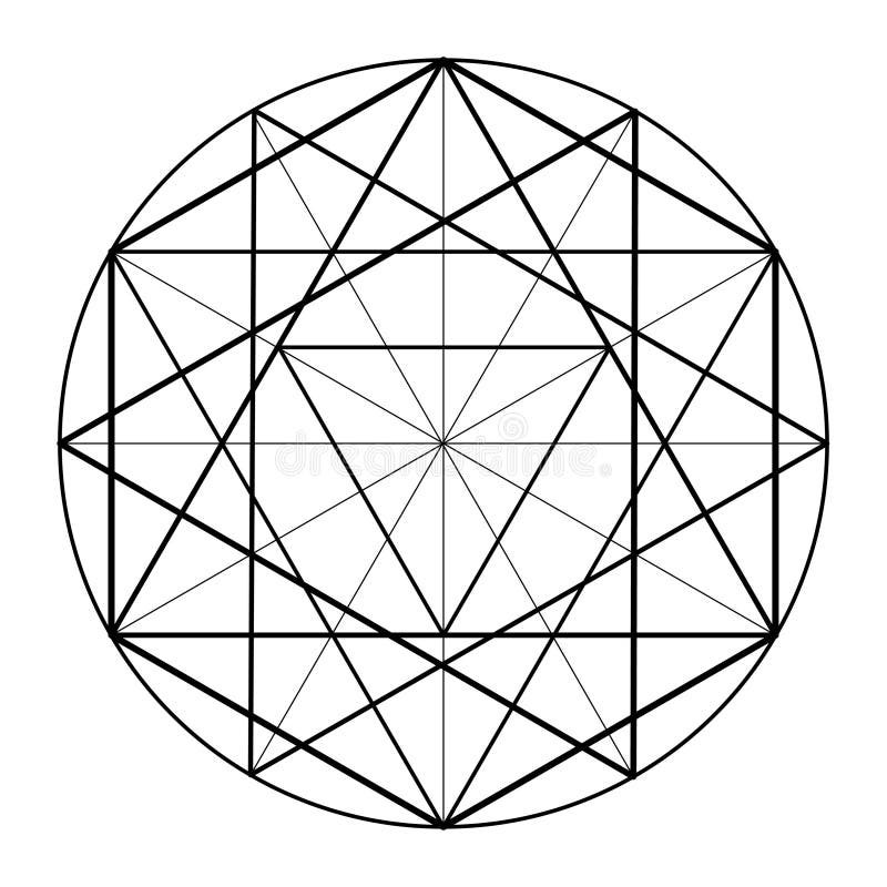 Scared Geometry Stock Illustrations – 585 Scared Geometry Stock ...