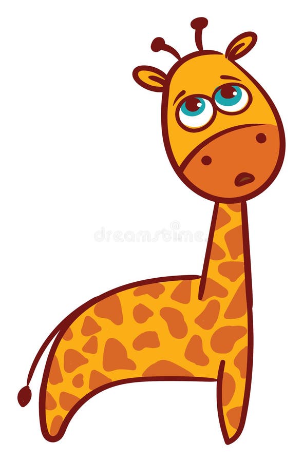 Scared Giraffe Stock Illustrations – 15 Scared Giraffe Stock ...