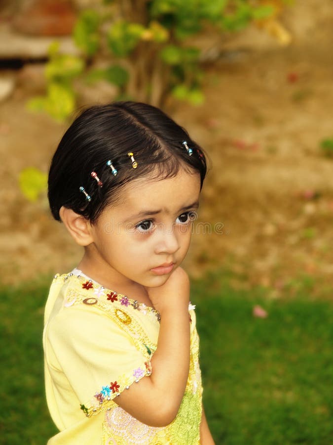 Scared girl stock image. Image of worry, expressions, sweet - 4439869