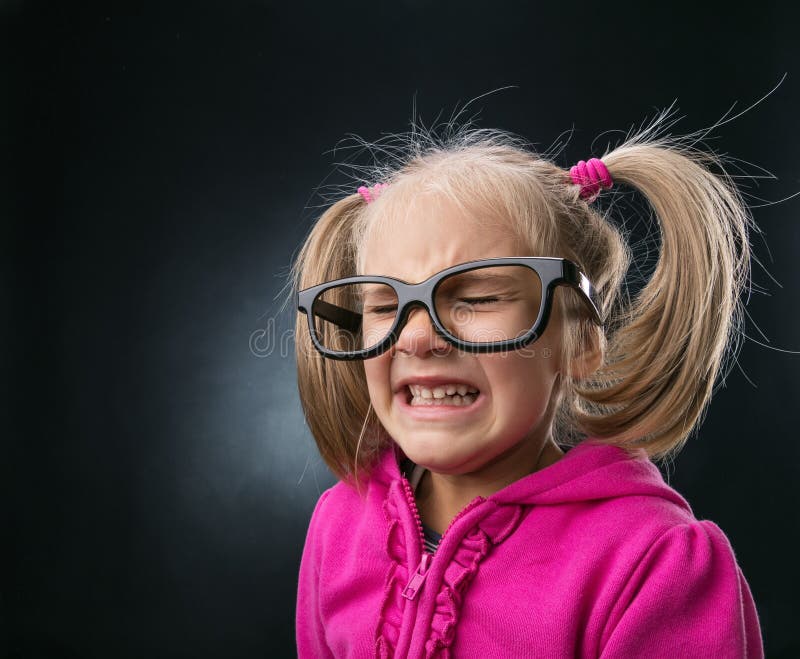 194 Funny Little Girl Funny Big Spectacles Stock Photos - Free ...