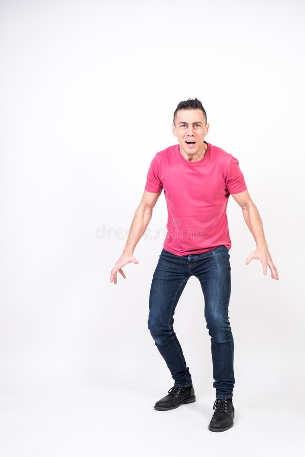 336 Man Scared Full Body Stock Photos - Free & Royalty-Free Stock ...