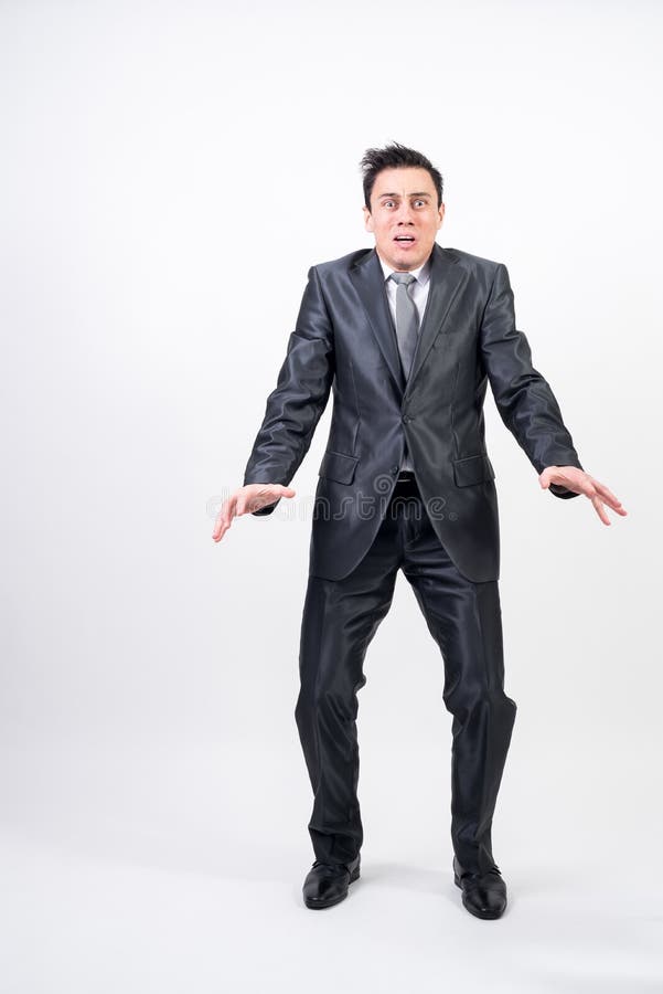 Scared Person Full Body