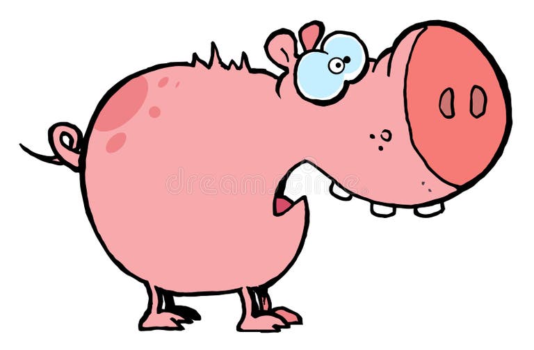 Scared Pig Stock Illustrations – 518 Scared Pig Stock Illustrations ...