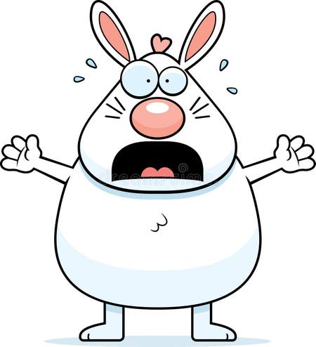 Scared Rabbit Stock Illustrations – 396 Scared Rabbit Stock ...