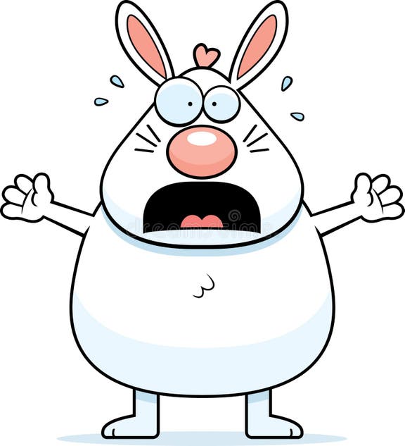 Scared Rabbit Stock Illustrations – 396 Scared Rabbit Stock ...