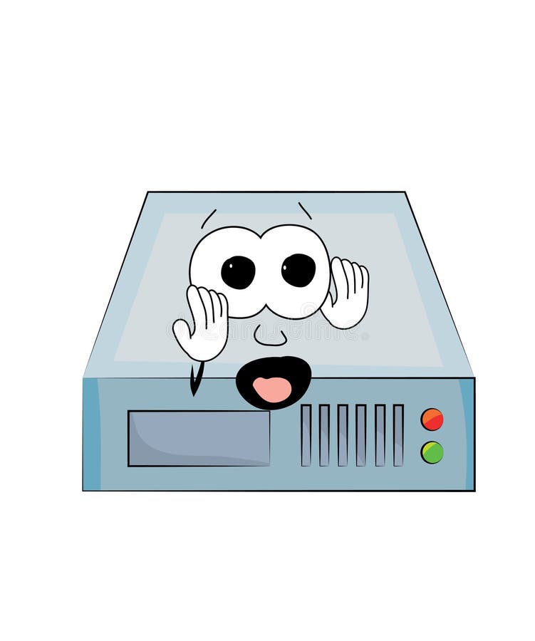 Router cartoon stock illustration. Illustration of white - 85566707