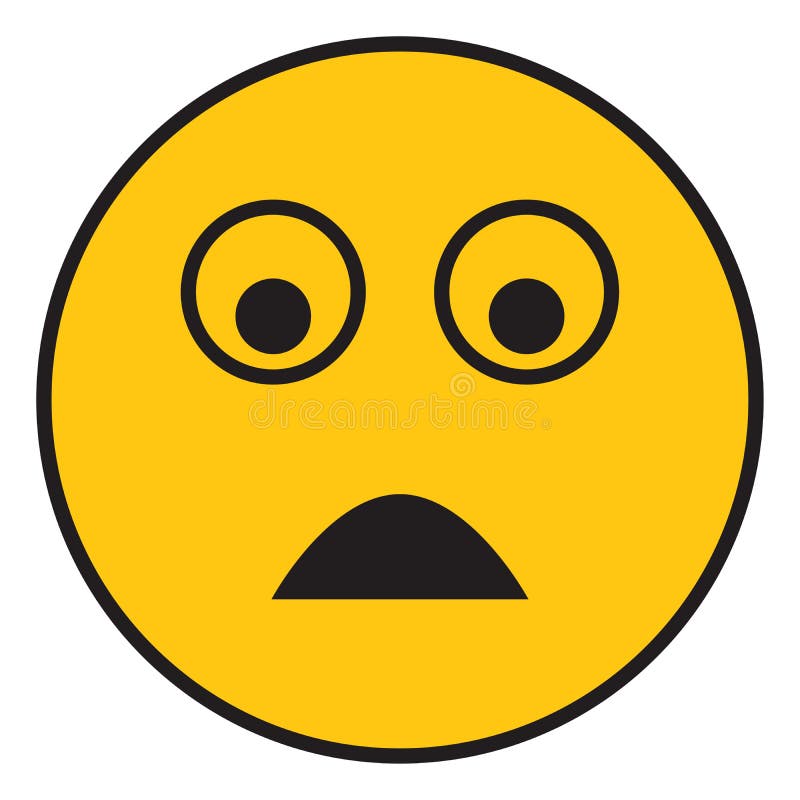 Scared Smiley Pattern Seamless Vector Stock Vector - Illustration of ...