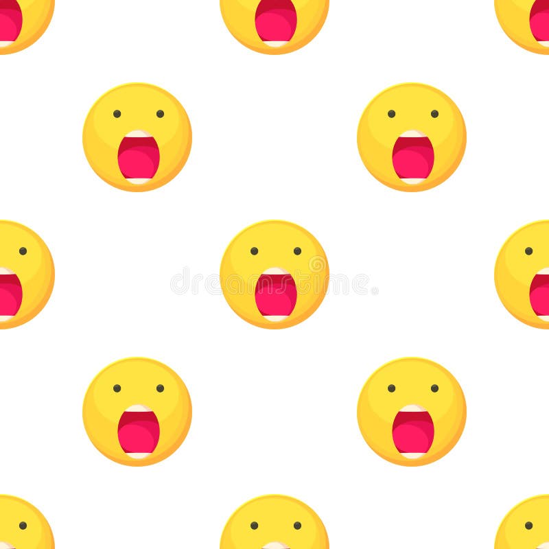 Scared smiley stock vector. Illustration of behavior - 36320675