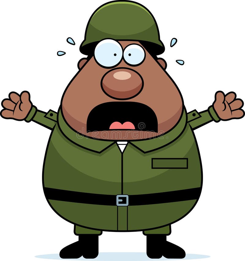 Angry Soldier stock vector. Illustration of uniform, clip - 47713922