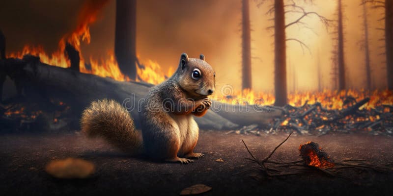 Oh Burn Squirrel Meme