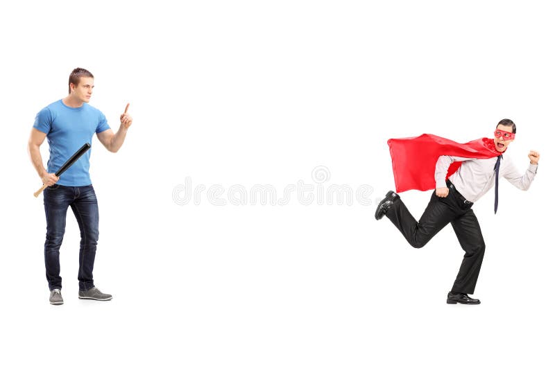 Scared Person Running