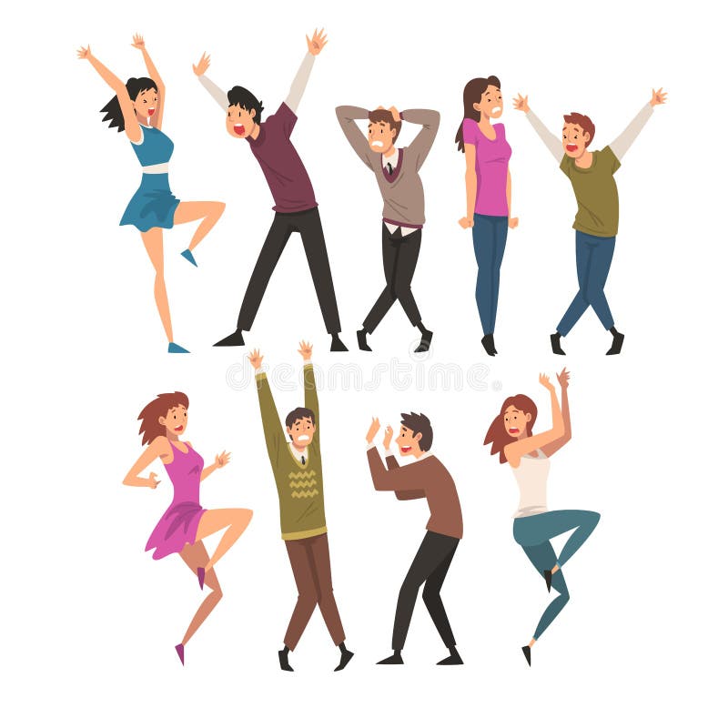 Terrified Man is Afraid of Thunder and Lightning. Person Looks Scared ...