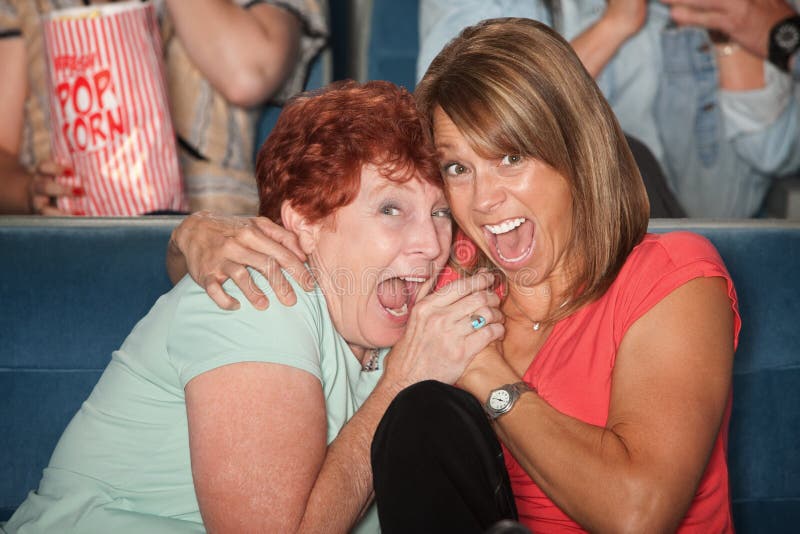 Scared Audience stock image. Image of eyes, scared, emotion - 23688383