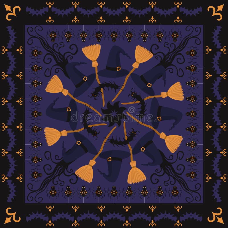 Scarf pattern stock vector. Illustration of ornament - 58354336