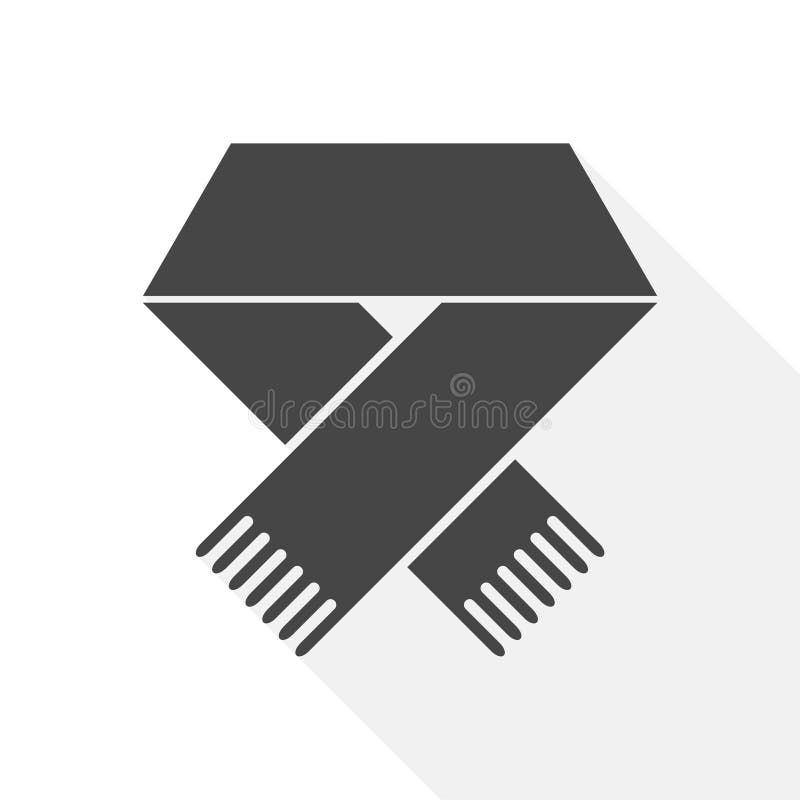 Scarf Vector Icon - Illustration Stock Vector - Illustration of event ...