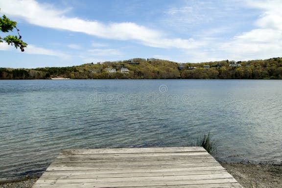 Scargo Lake, Dennis, Massachusetts, Cape Cod Stock Image - Image of ...