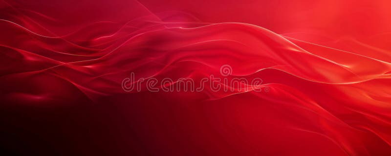 Scarlet Abstract Background with a Smooth Gradient from Deep Red To ...