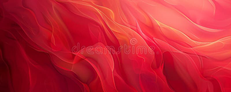 Scarlet Abstract Background with a Smooth Gradient from Deep Red To ...