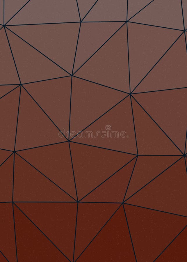 Scarlet Color Abstract Color Low-Polygones Generative Art Background ...