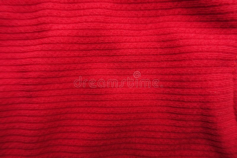 Scarlet Red Ribbed Polyamide Fabric Stock Photo - Image of backdrop ...