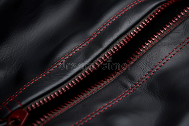 Scarlet Zipper Cloth. Generate AI Stock Photo - Image of clothes ...