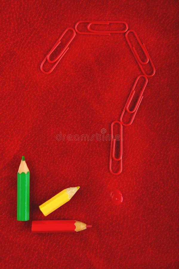 Scarpers Question Mark Sharp Table Stock Photo - Image of high, mail ...