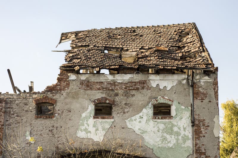 Scarry building stock photo. Image of middle, tile, home - 103424328