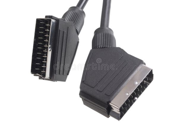 Scart to scart stock image. Image of closeup, sound, stereo - 2374483