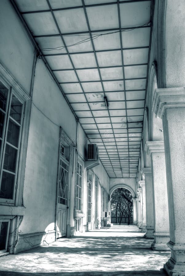 Scary building stock image. Image of architectural, frame - 14959995