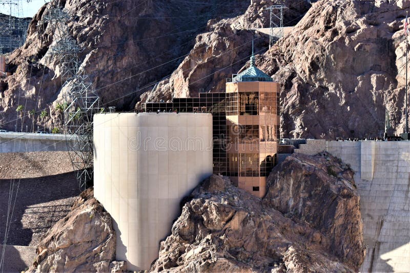 Scary Building Construction between Mountains Stock Photo - Image of ...