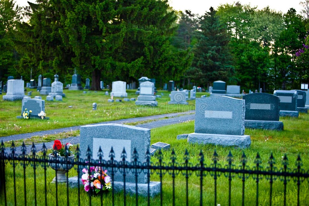 Scary cemetery stock photo. Image of funeral, death, marker - 14508006